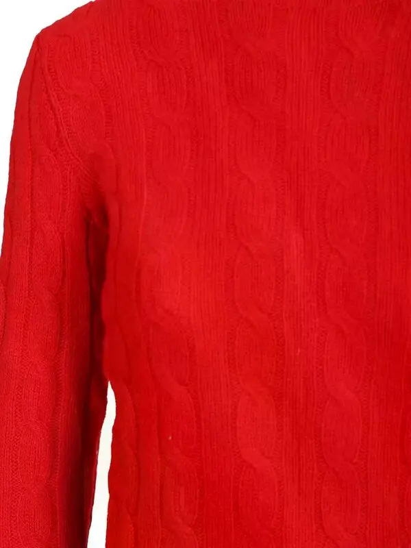 Polo Ralph Lauren Cable-knit Cashmere Sweater - Red