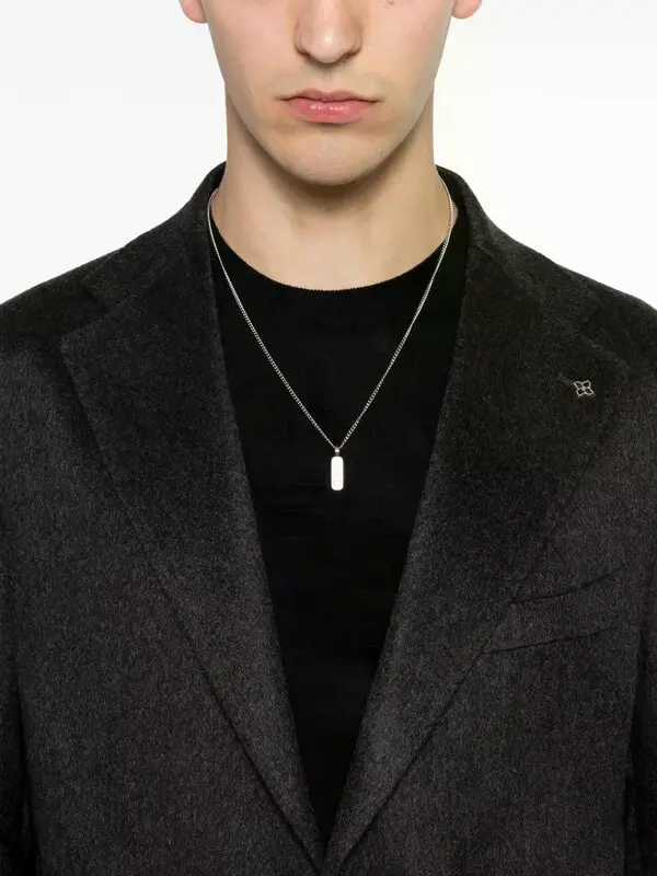 Tagliatore Single-breasted Notched-lapel Blazer - Grey