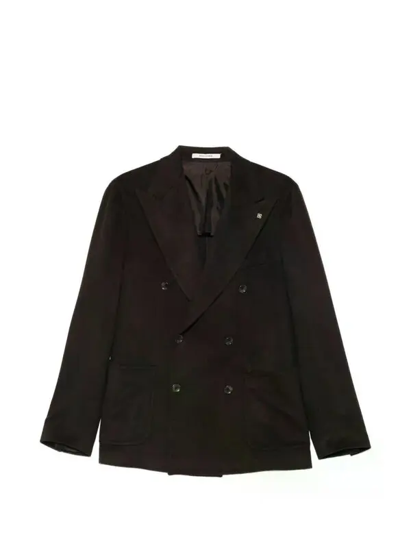 Tagliatore Double-breasted Peak-lapel Blazer