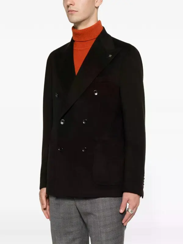 Tagliatore Double-breasted Peak-lapel Blazer