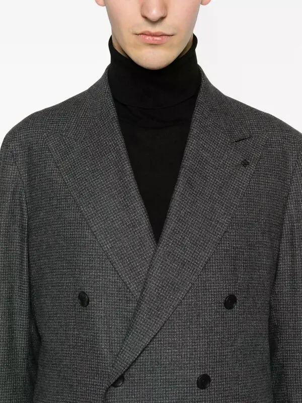 Tagliatore Double-breasted Checked Suit