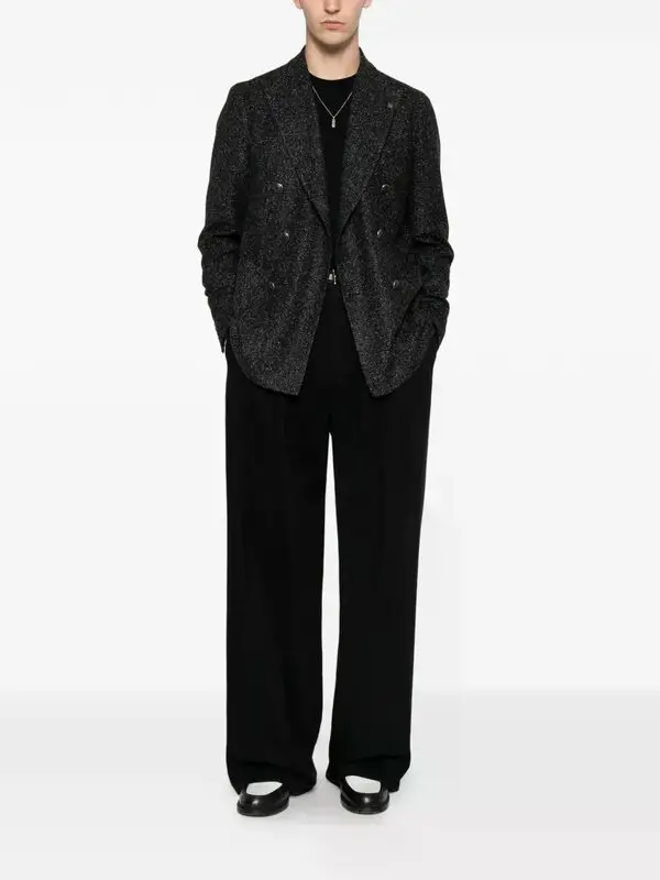 Tagliatore Double-breasted Bouclé Jacket