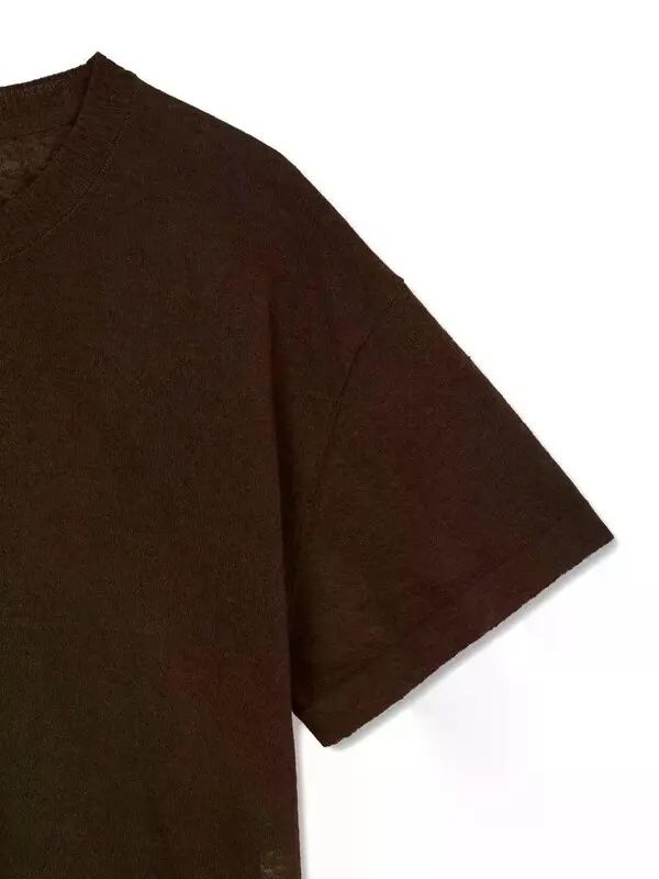 STUDIO TOMBOY Basic Short-sleeved T-shirt - Brown