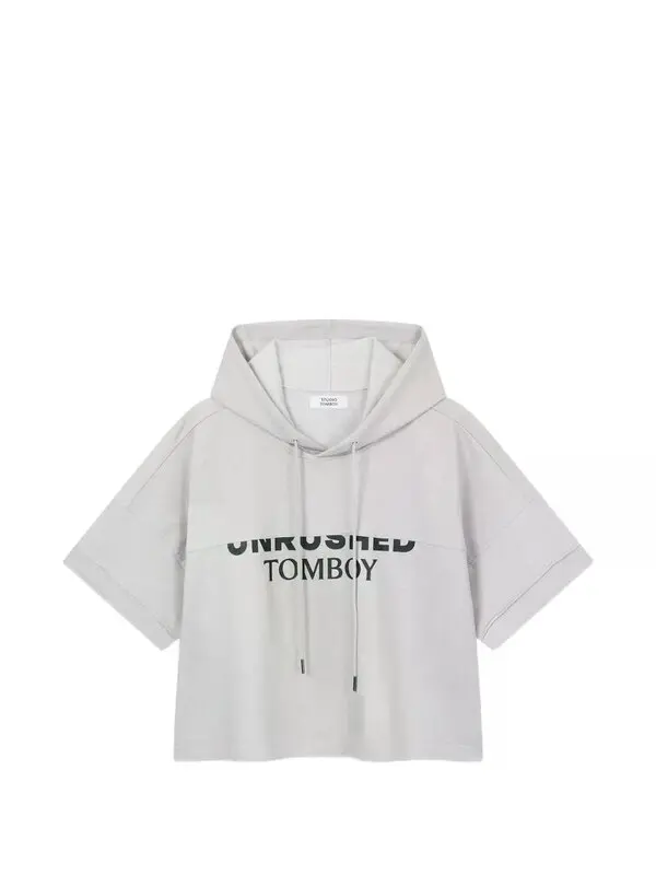 STUDIO TOMBOY Cotton Logo Hoodie