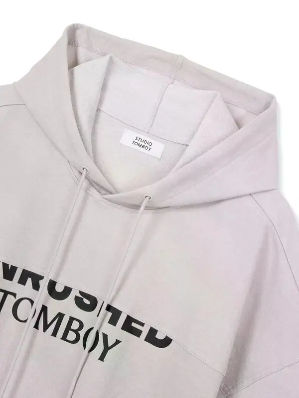 STUDIO TOMBOY Cotton Logo Hoodie