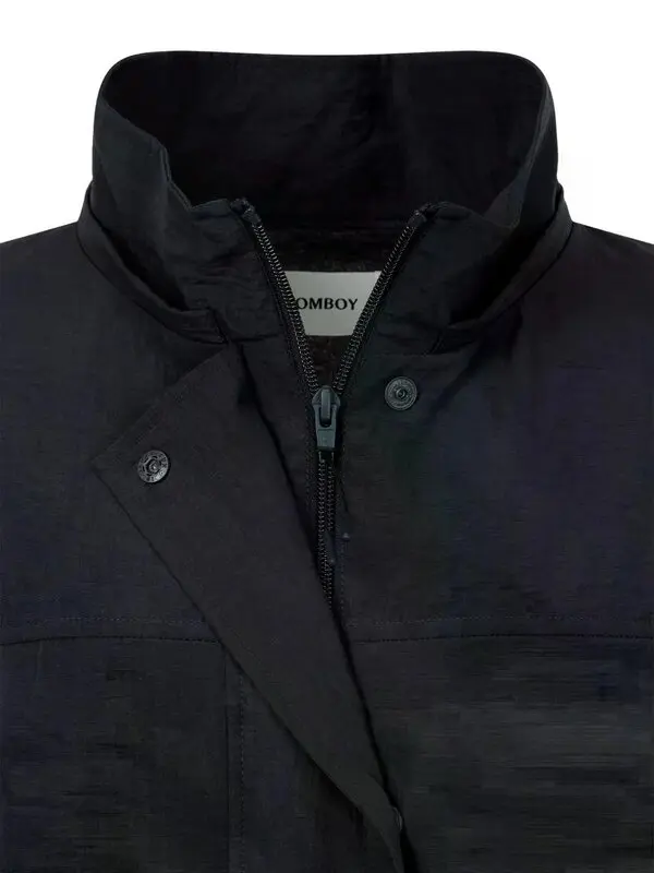 STUDIO TOMBOY Charcoal Grey Hooded Zip-up Jacket