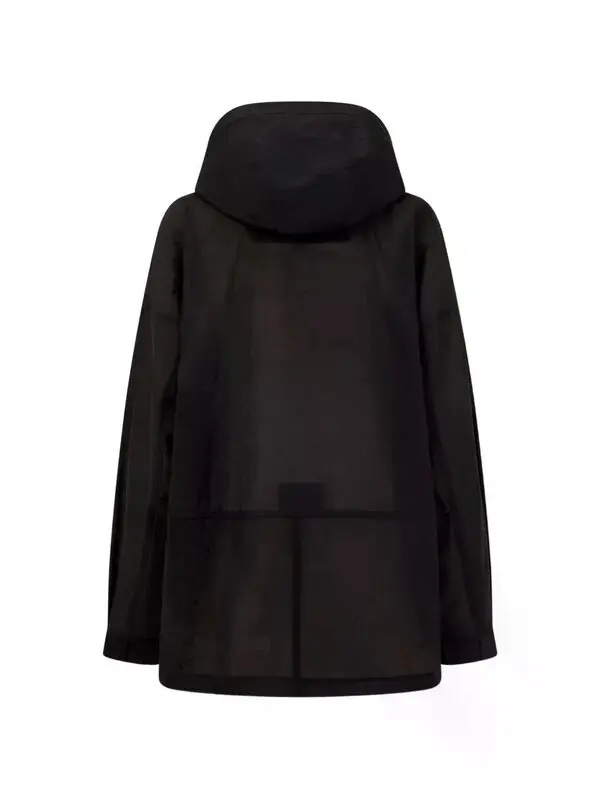 STUDIO TOMBOY Dark Drawstring Hooded Zip-up Jacket