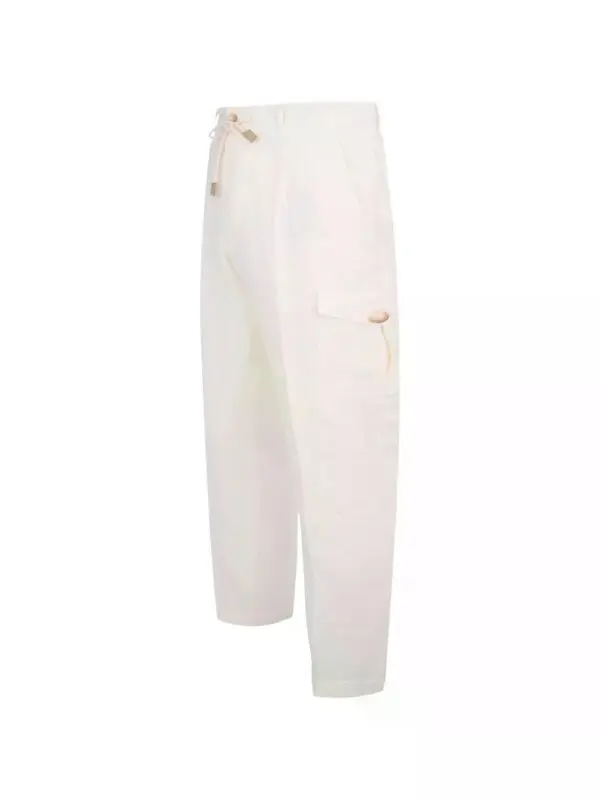 GRAN SASSO Drawstring Cargo Pants