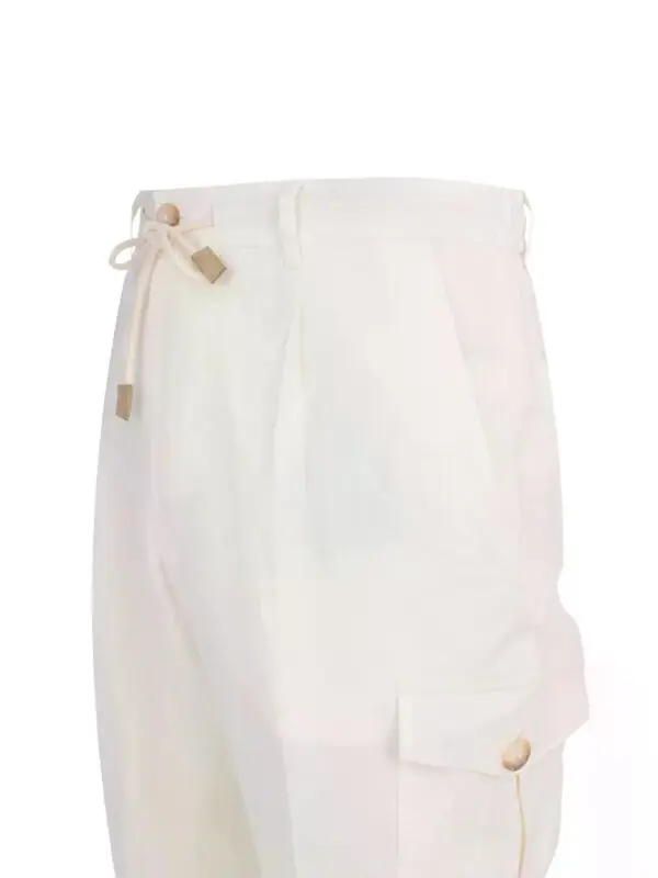 GRAN SASSO Drawstring Cargo Pants