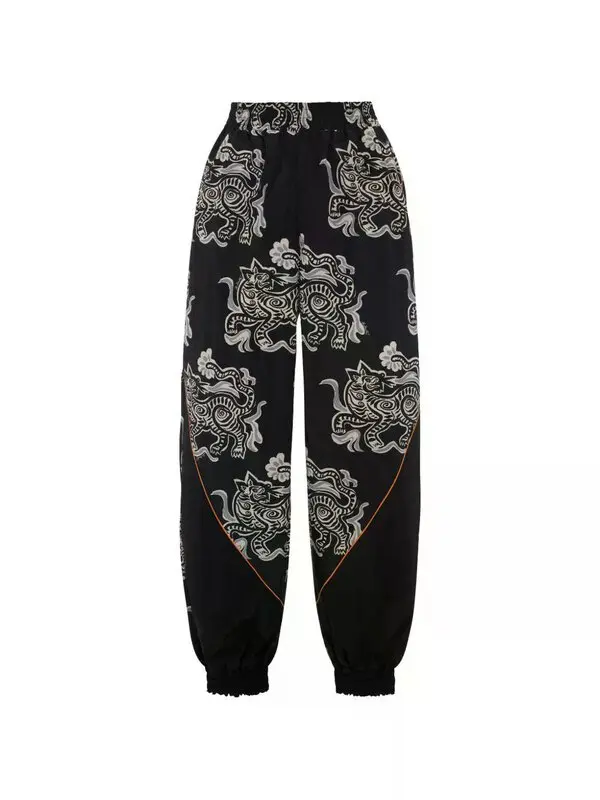 La DoubleJ Court Pants In Printed Nylon