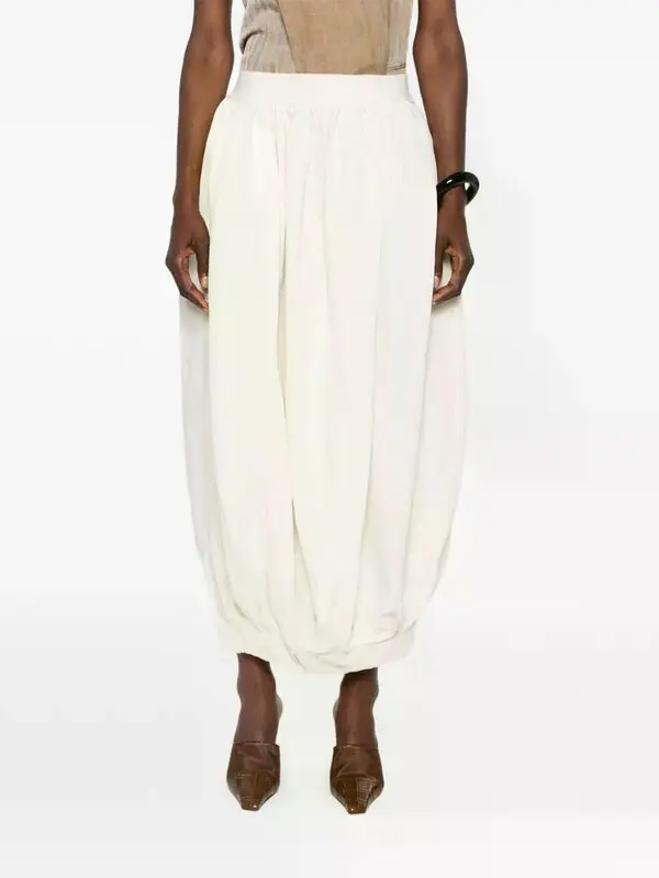 UMA WANG Gwen Maxi Skirt - White
