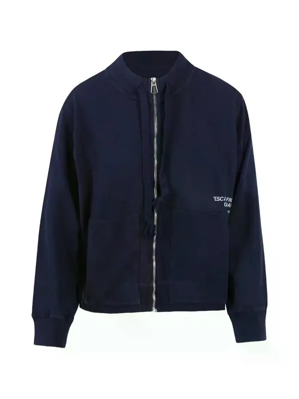 NOUMENO CONCEPT Zip-up Drawstring Sweatshirt