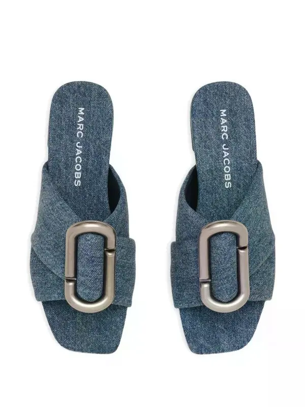 Marc Jacobs Pop J Denim Sandals - Blue
