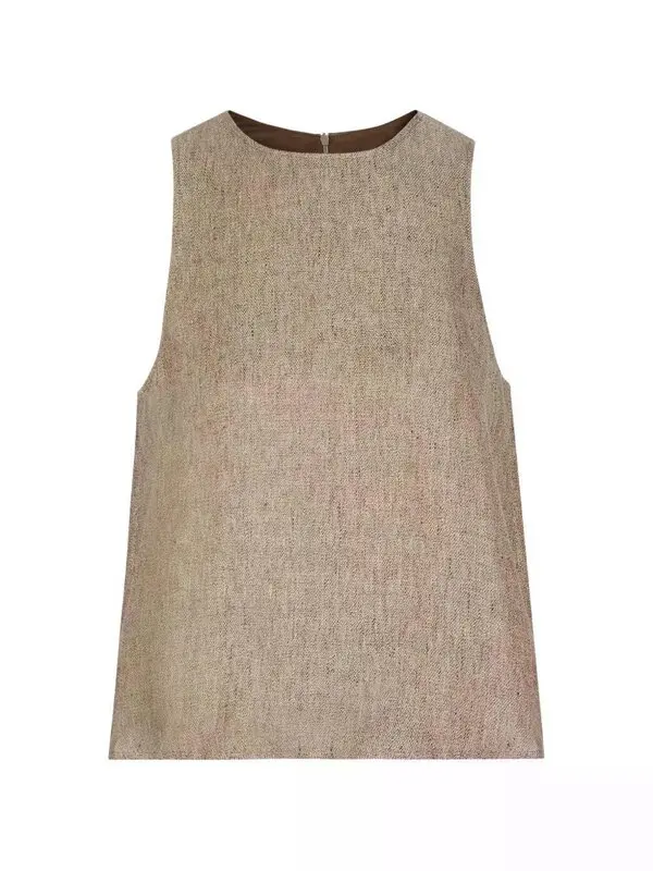 Emporio Armani Sleeveless Textured Top