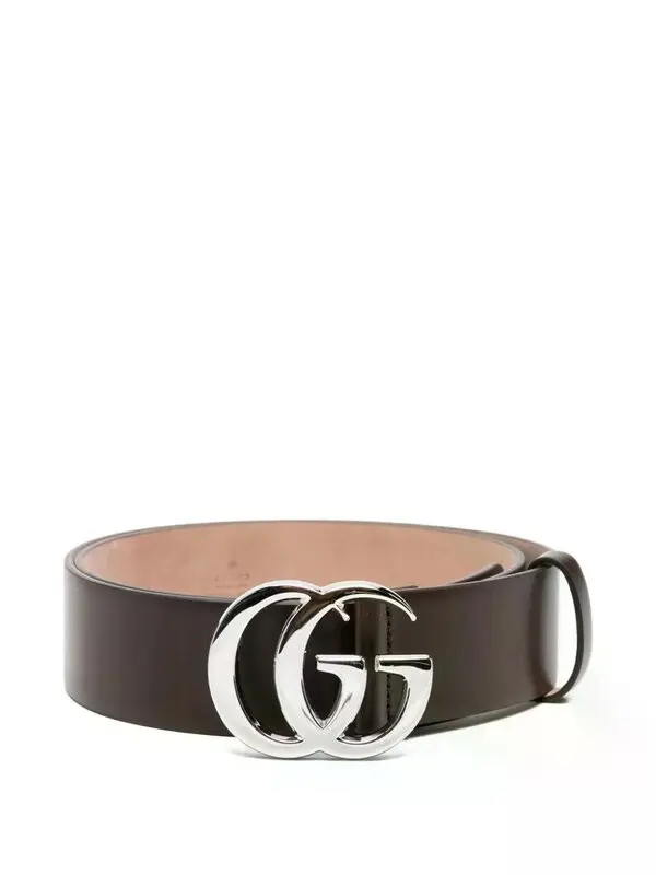 Gucci Double G Belt - Brown
