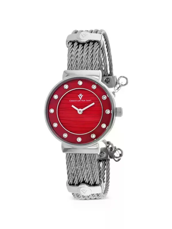 CHRISTIAN VAN SANT Cavo 28mm Watch - Red