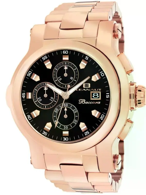 OCEANAUT Baccara Xl Chronograph Watch - Black