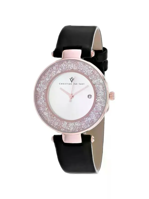 CHRISTIAN VAN SANT Dazzle 34mm Watch - Silver
