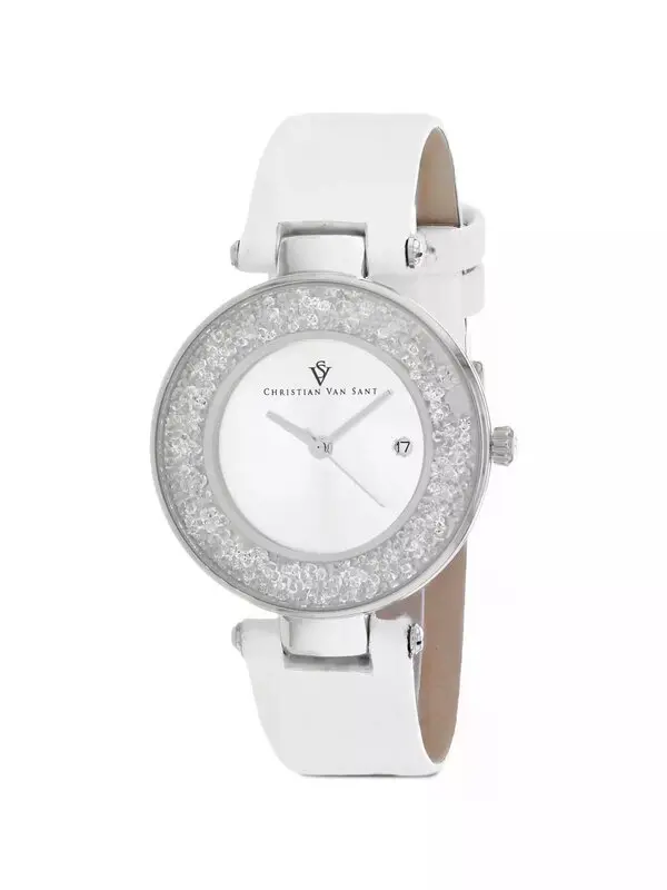 CHRISTIAN VAN SANT Dazzle 34mm Watch - Silver