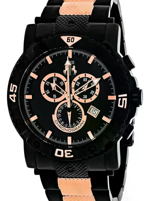 JIVAGO Titan 47mm Chronograph Watch
