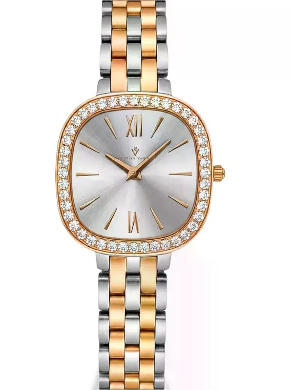 CHRISTIAN VAN SANT Rivoli 24mm Watch With Crystal-embellished Bezel