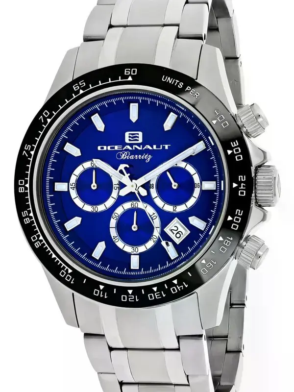 OCEANAUT Biarritz 44mm Chronograph Watch - Blue