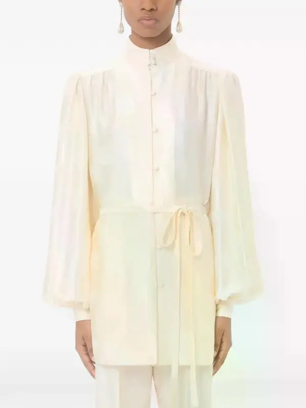 Valentino Garavani Jacquard Shirt - Neutrals