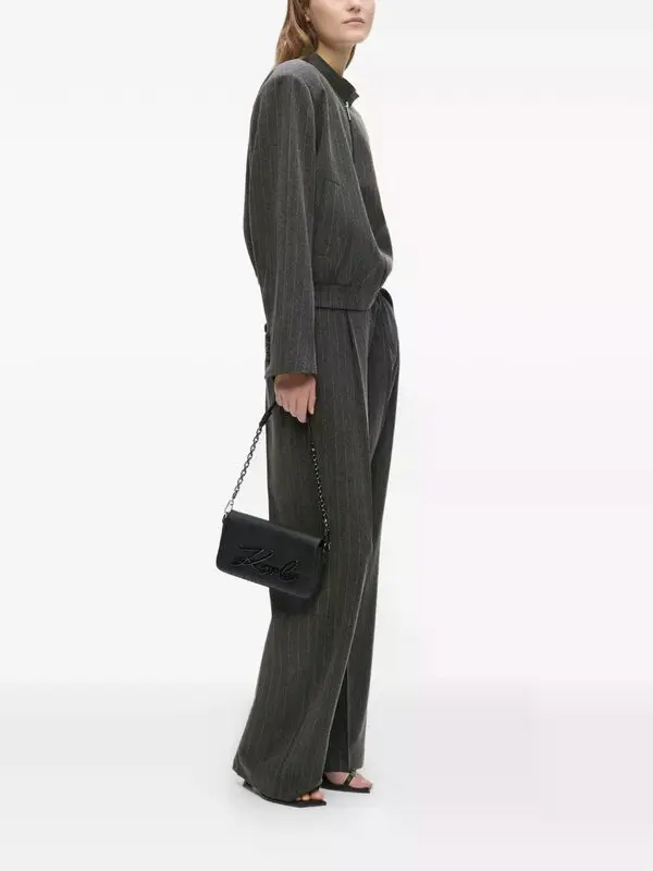 Karl Lagerfeld Pinstripe Tailored Trousers
