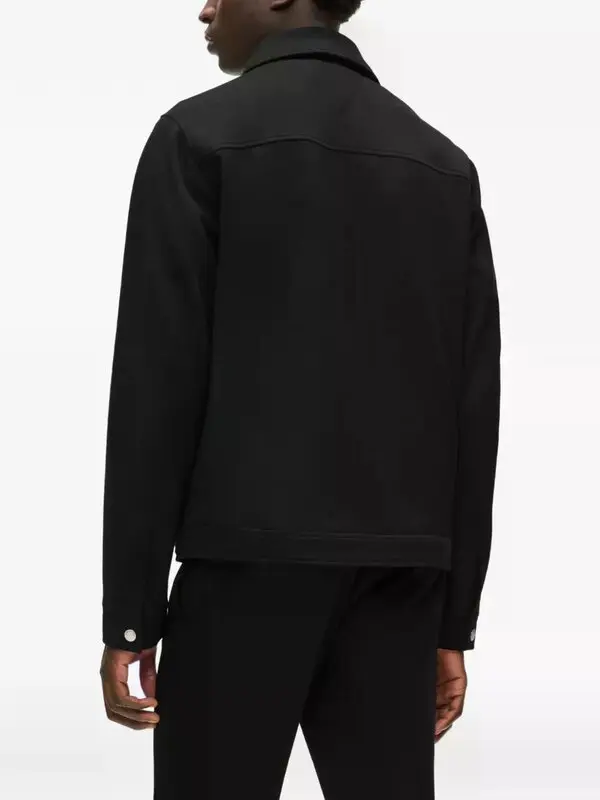 Karl Lagerfeld Punto Zip-up Overshirt