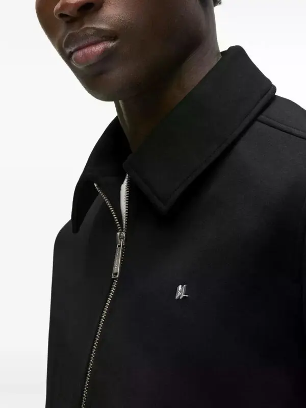 Karl Lagerfeld Punto Zip-up Overshirt