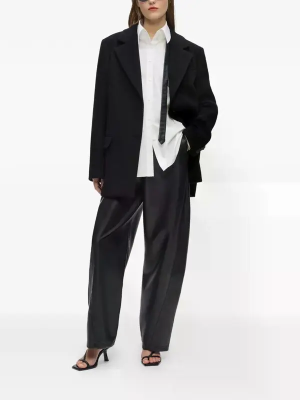 Karl Lagerfeld Single-breasted Felted Coat
