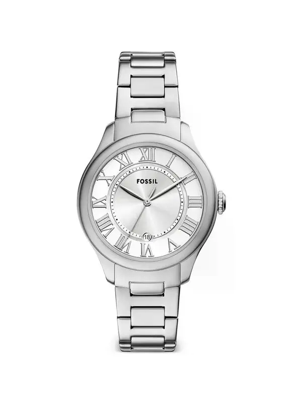 Fossil Gilmore 38mm Stainless Steel Watch - Silver