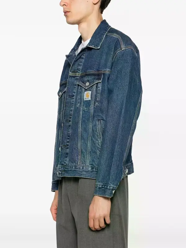 Carhartt Work In Progress Helston Denim Jacket - Blue