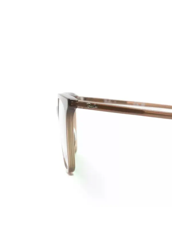 Ray-ban Square-frame Eyeglasses - Brown