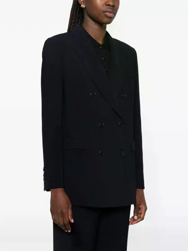 NINA 14.7 Double-breasted Peak-lapel Jacket