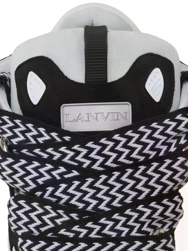 LANVIN Zigzag Lace-up Sneakers