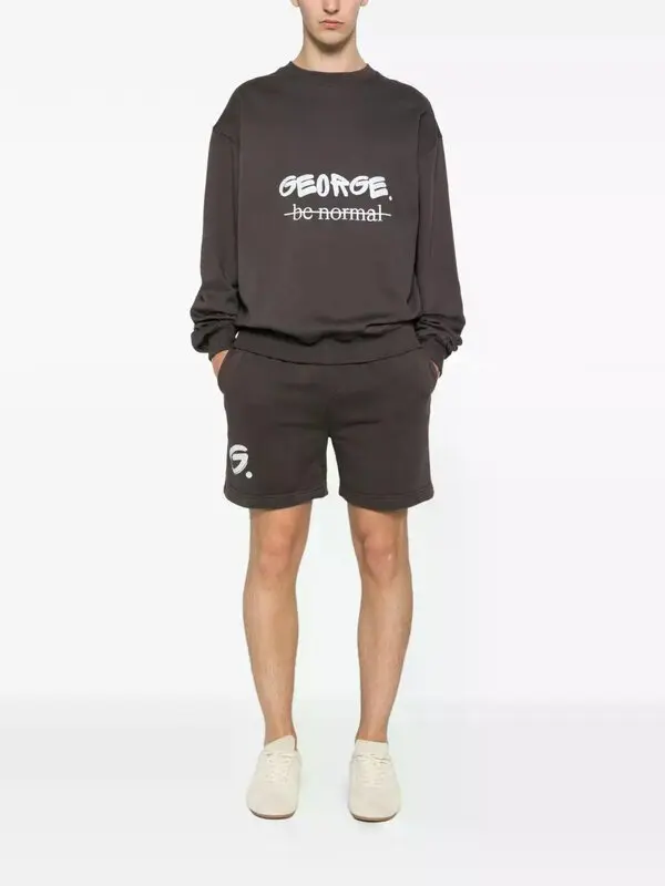 GEORGE. Logo Print Sweatshirt