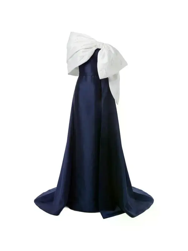GATTINOLLI BY MARWAN Embellished Gown - Blue