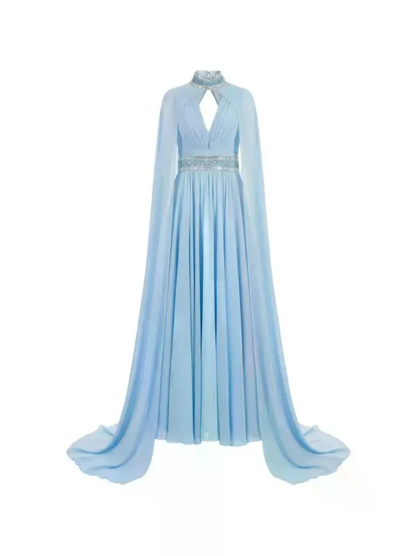 GATTINOLLI BY MARWAN Embellished Maxi Dress - Blue