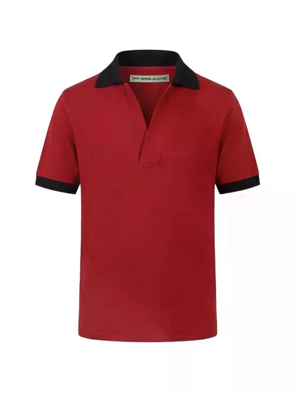 META CAMPANIA COLLECTIVE Vic Polo T-shirt - Red