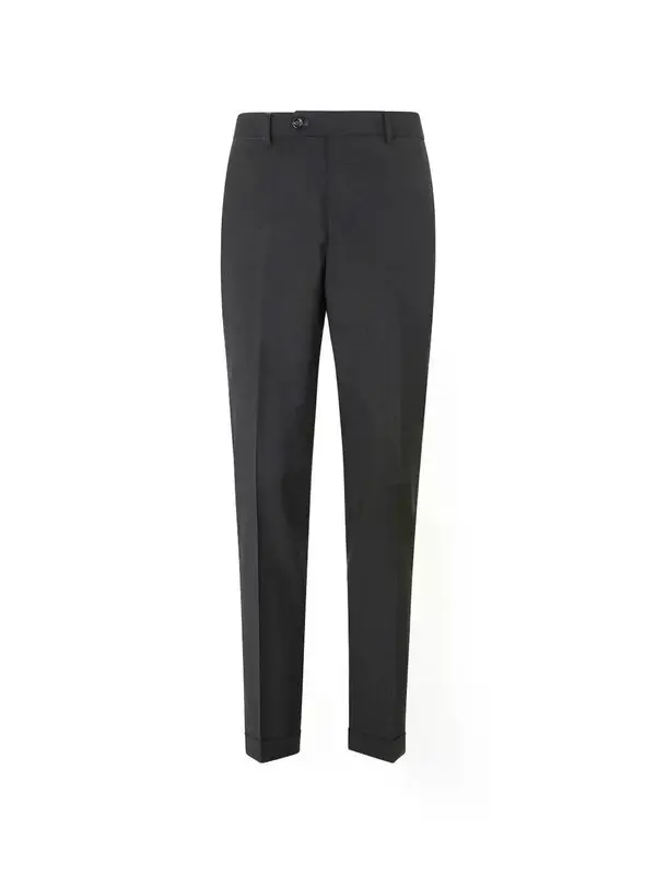 BERWICH Tailored Trousers With Turned-up Hem