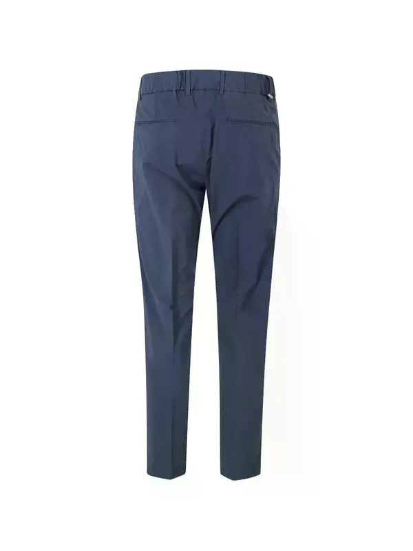 BE ABLE Pleated Tapered-leg Trousers