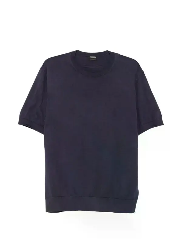 Zegna Crew-neck T-shirt - Blue
