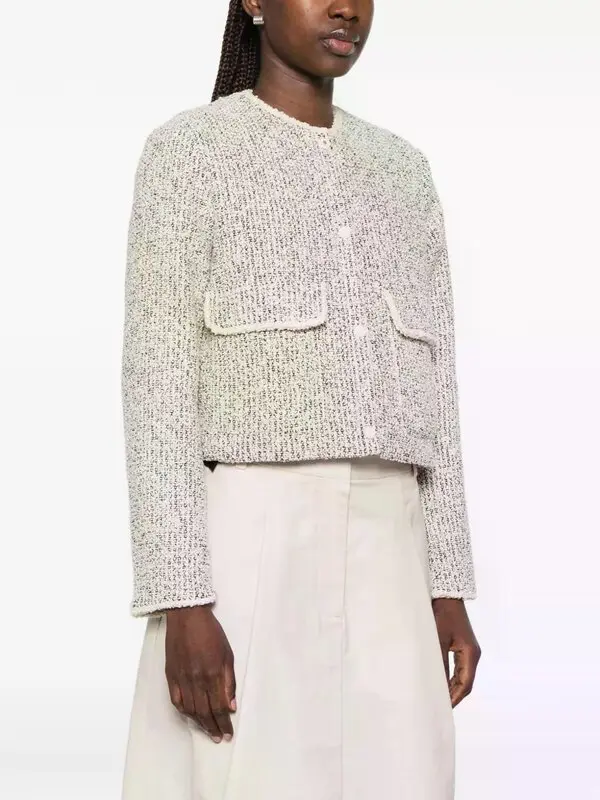 Moncler Tweed Quilted Jacket