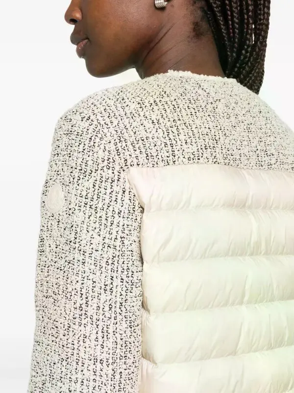 Moncler Tweed Quilted Jacket