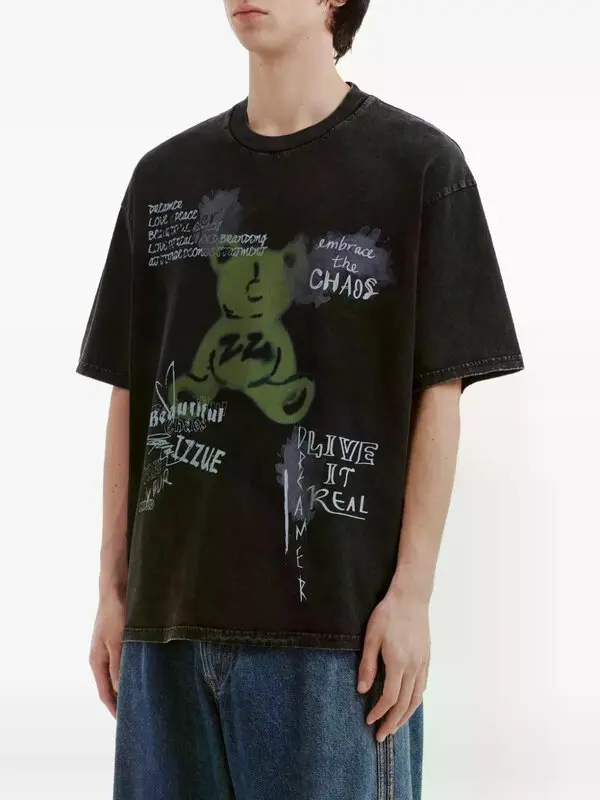 Izzue Graphic-print Cotton T-shirt