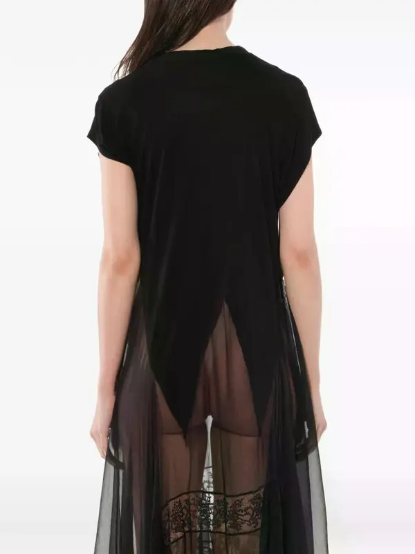 Givenchy Lace Panel Midi Dress