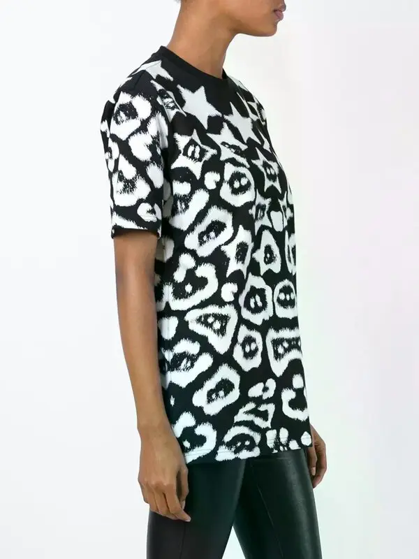 Givenchy Star And Leopard Print T-shirt