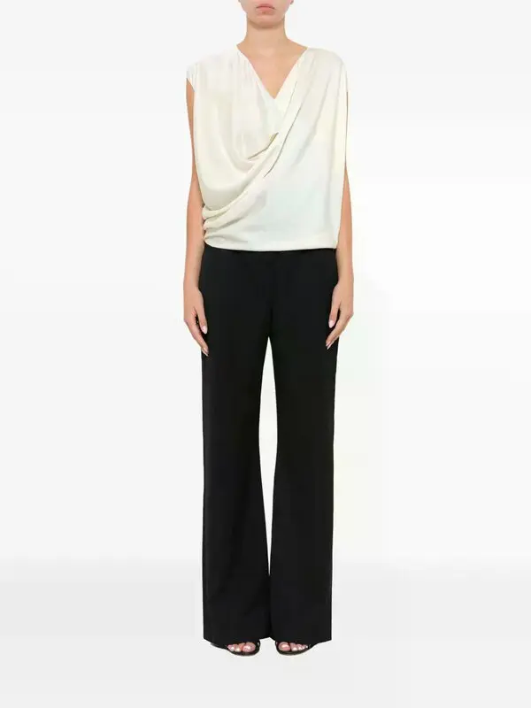 LANVIN Sleeveless Draped Top