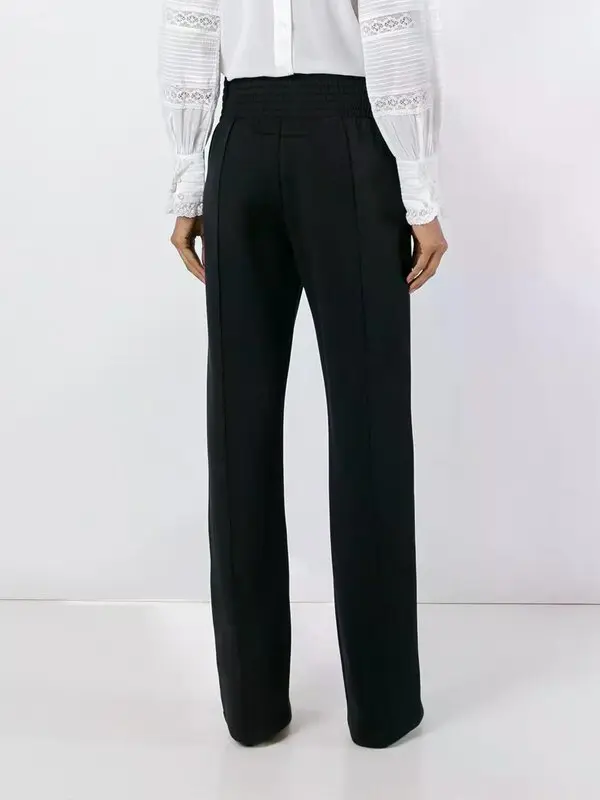 Givenchy Straight Leg Trousers With Gold-tone Stud Detailing